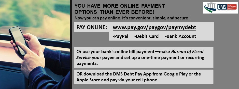 Cross-Servicing: Make a Payment